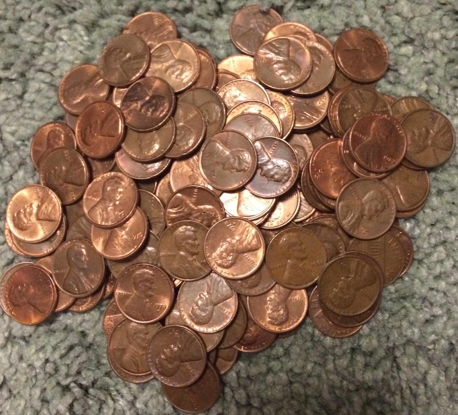 What Do 1 200 Lbs Of Lincoln Cents Look Like Page 9 Coin Talk