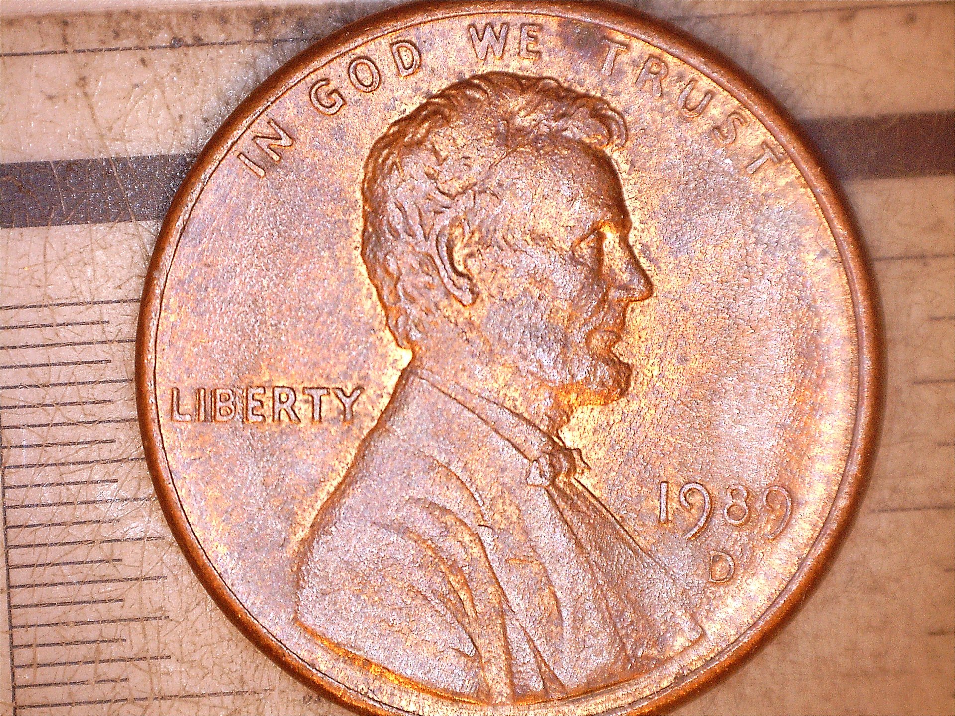 1989 D Penny Doubled Die Reverse Coin Talk