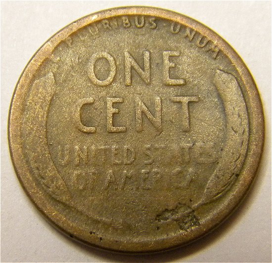 1919 S Lincoln Wheat Penny Lamination Error Reverse Coin Talk