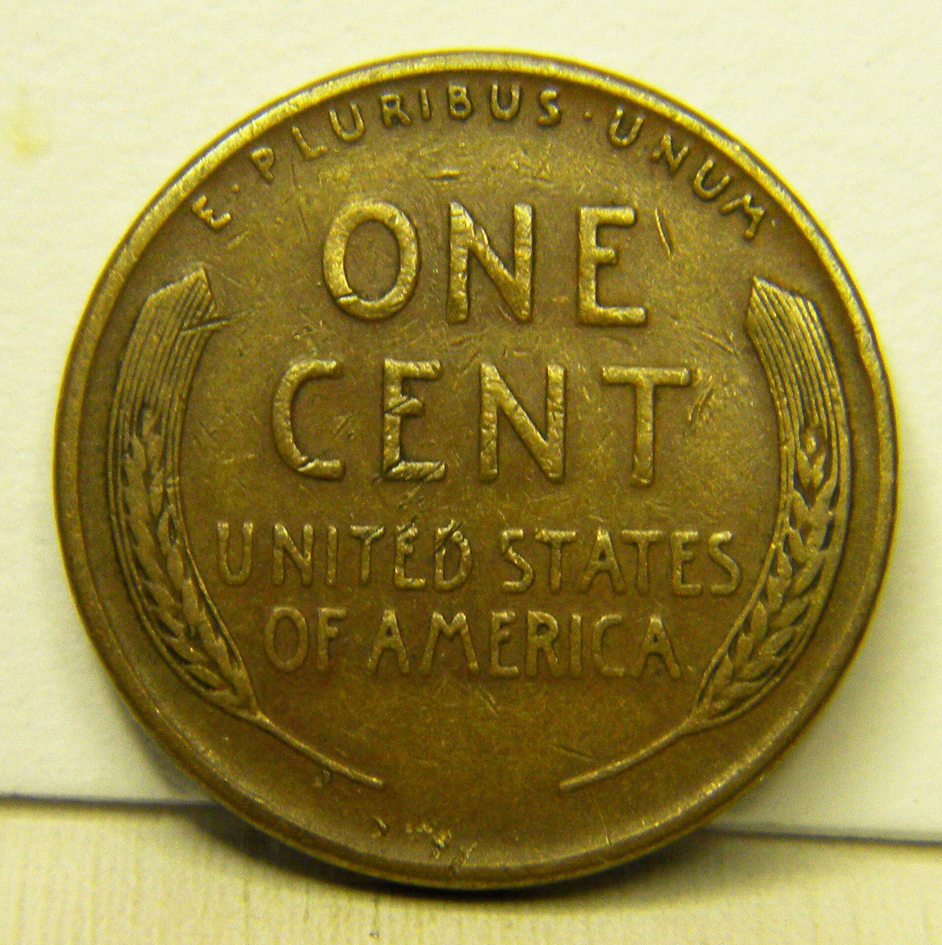1945 Lincoln Wheat Penny Lamination Crack Obverse Coin Talk