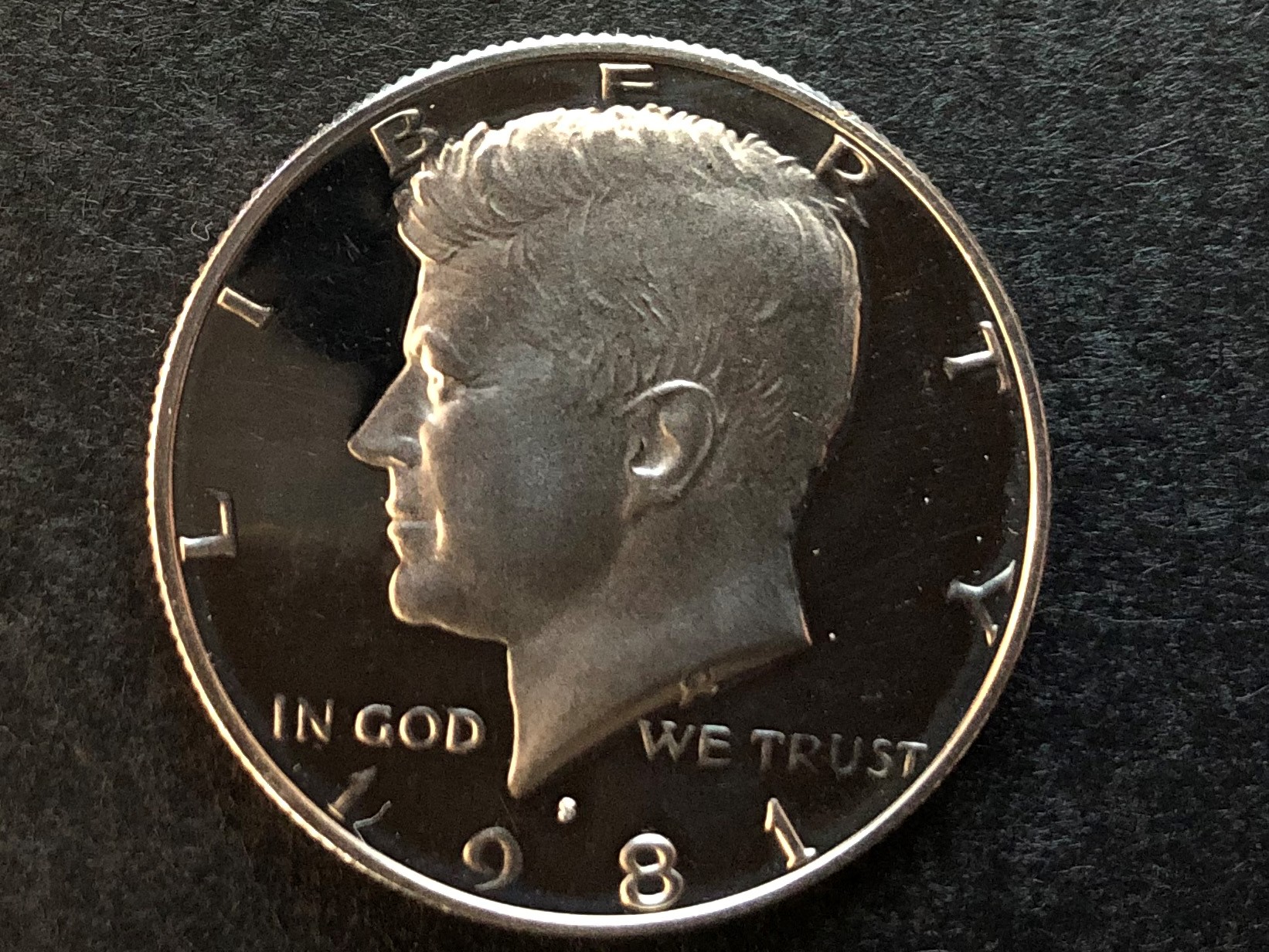 1981 S Kennedy Half Dollar Proof Strike Type 1 Coin Talk