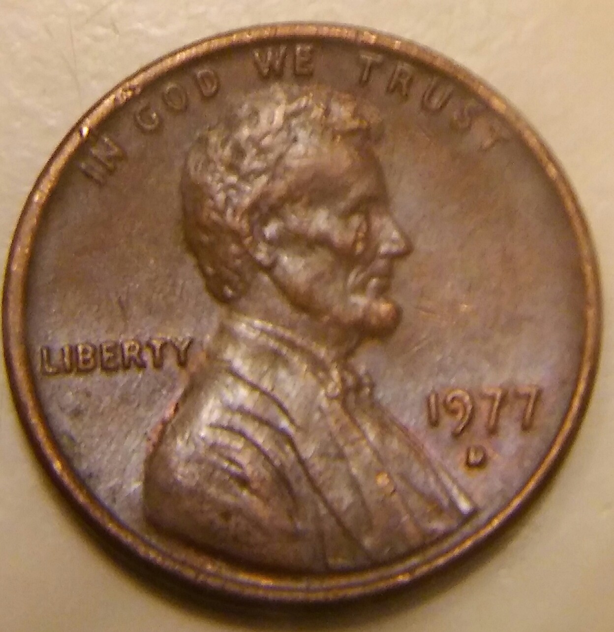 1977 D Penny No F In FG Coin Talk