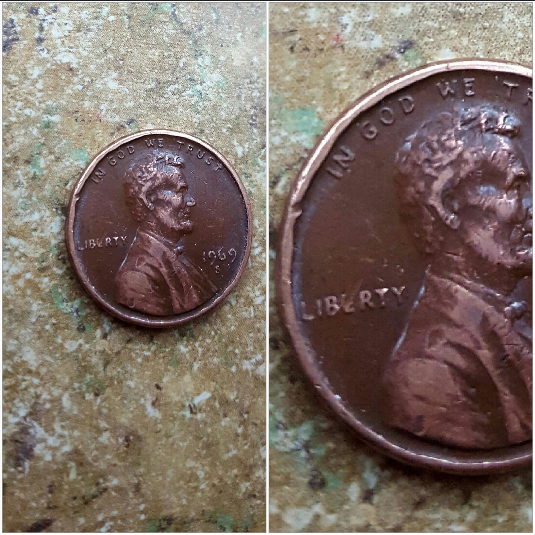 What Type Of Error Does My 1969 S Penny Have Coin Talk