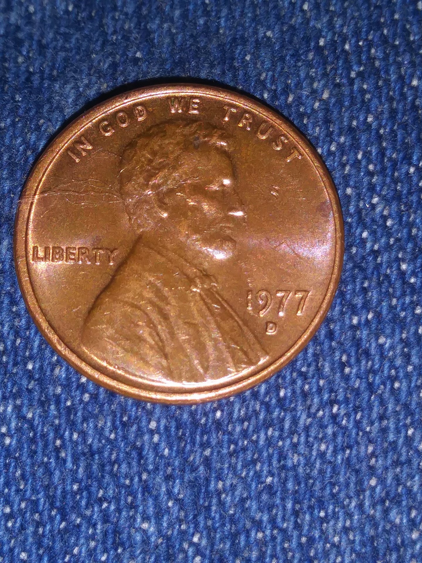 Help With A 1977 D Penny Please Coin Talk