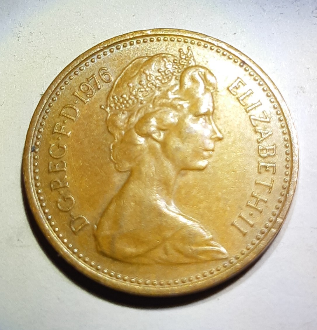 1976 British New Penny Coin Talk