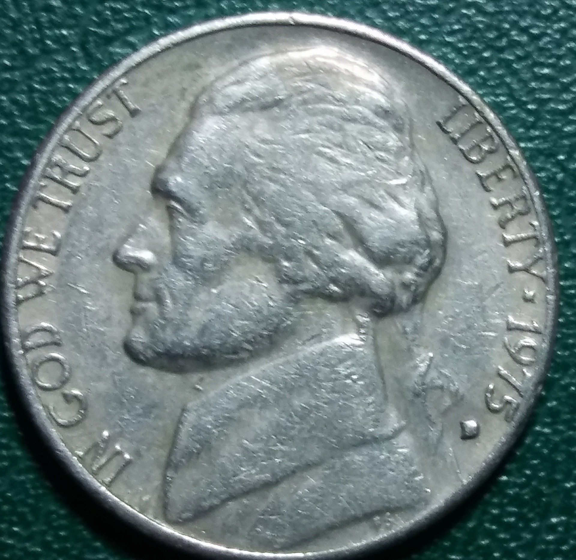 1975 D Nickel Filled Mint Mark Coin Talk