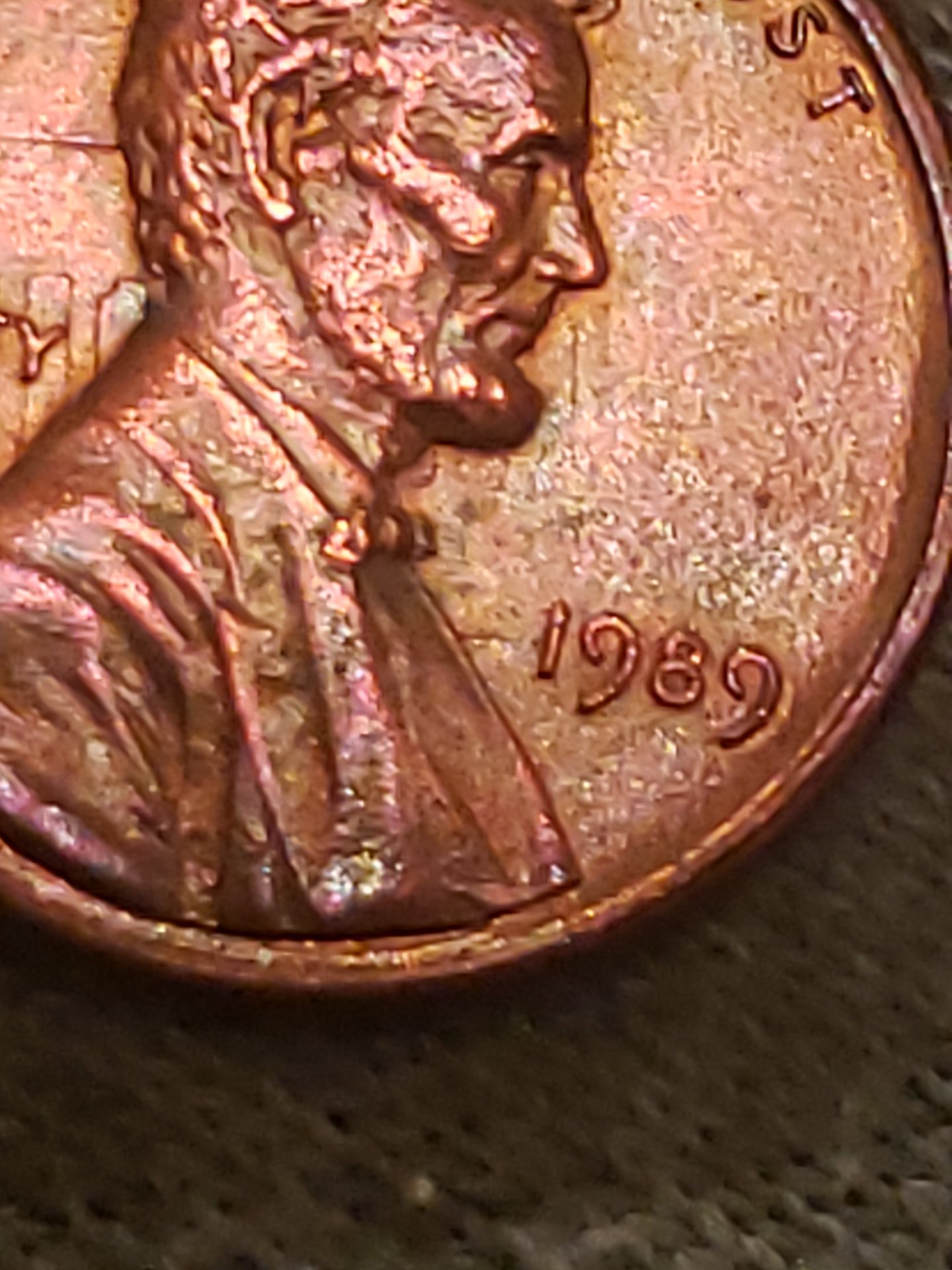 1989 Penny Error Coin Talk