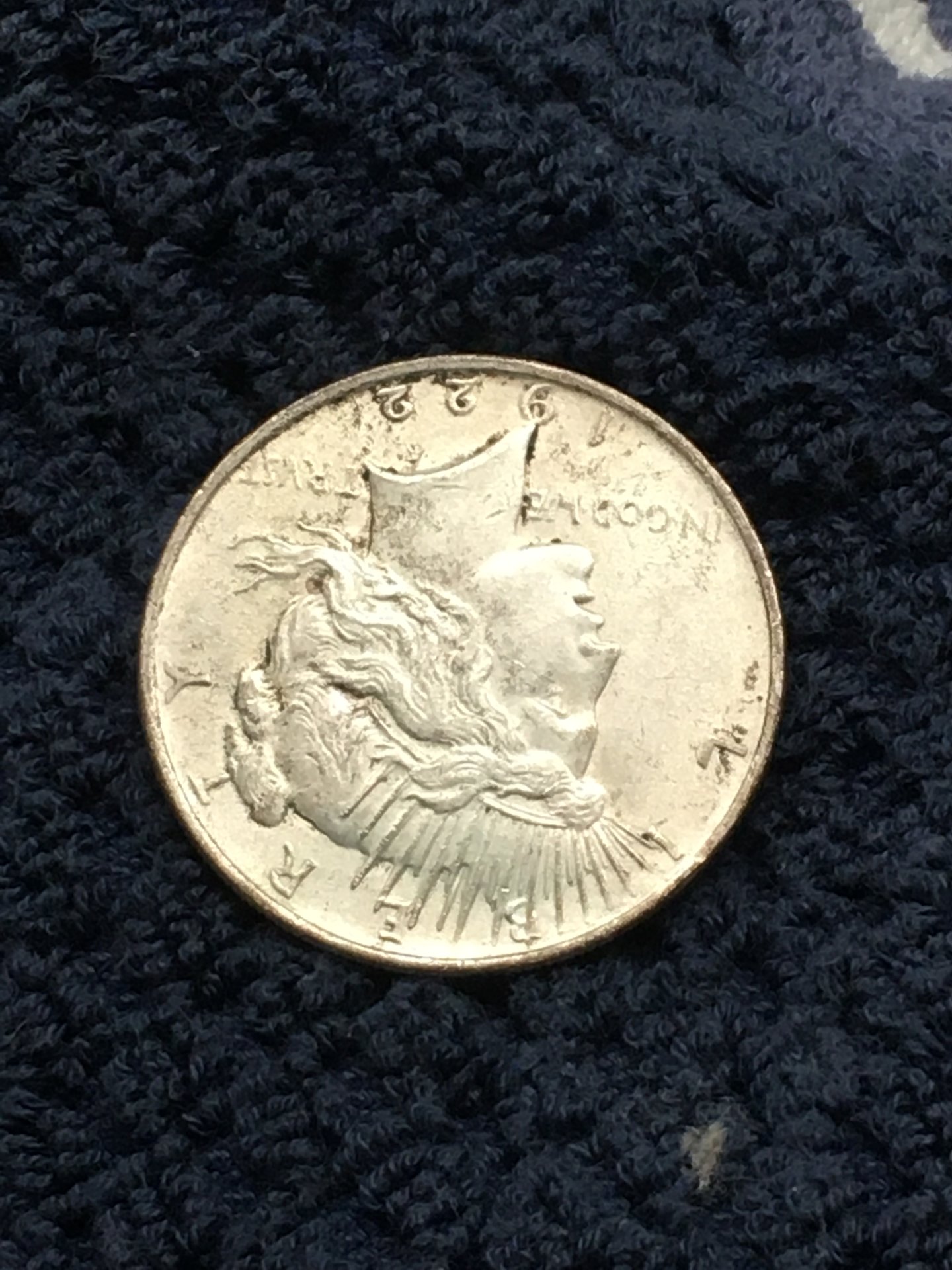 1922 low relief matte proof? | Coin Talk