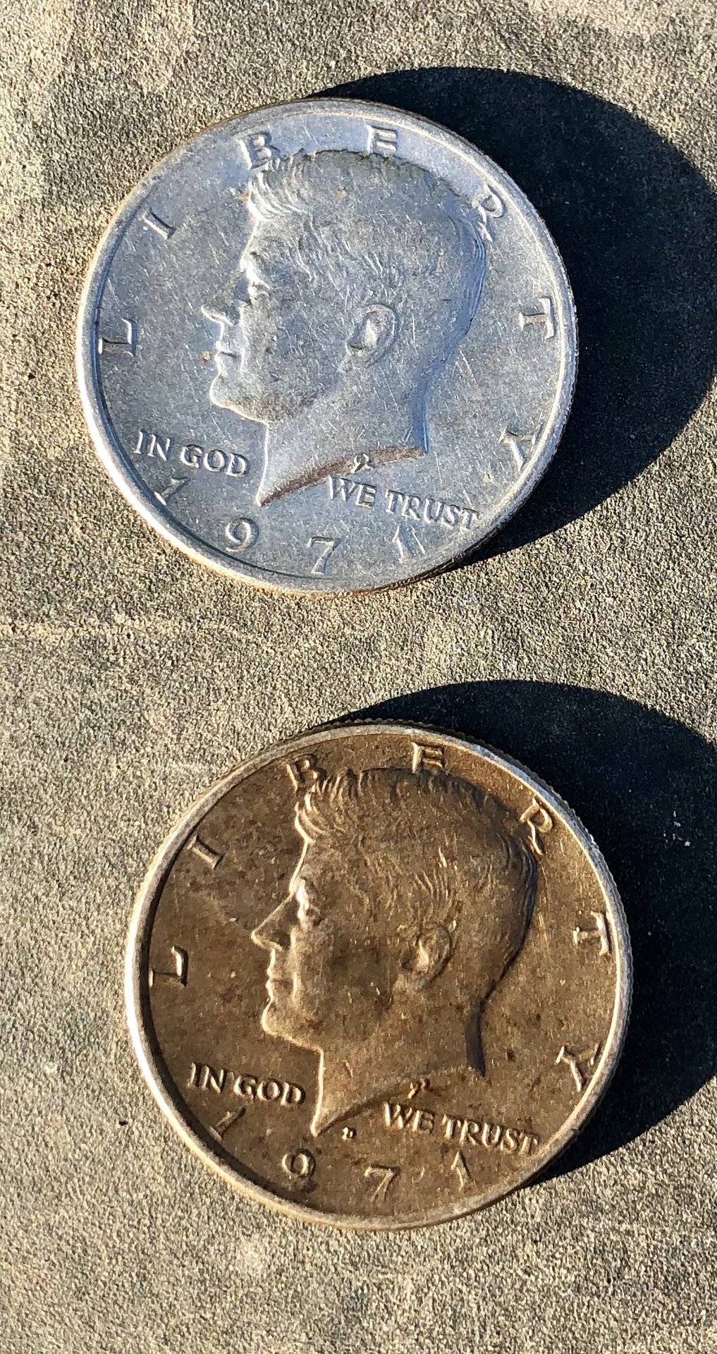 1971 D Half Dollar Error Coin Talk