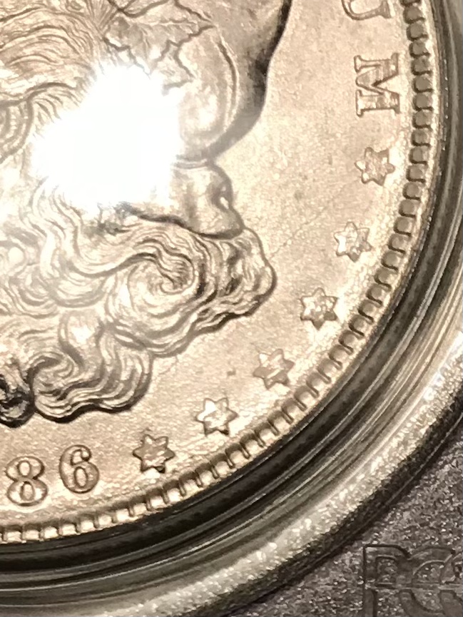 1886 Morgan Silver Dollar Lots Of Die Issues Coin Talk