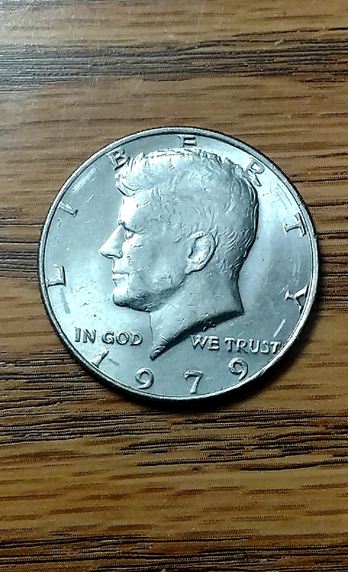 I Have Here A 1979 No Fg Half Dollar And A 1972 D Half Dollar Has A