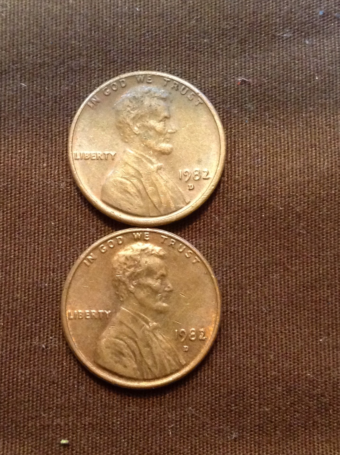 1982 D Small Date Penny Coin Talk