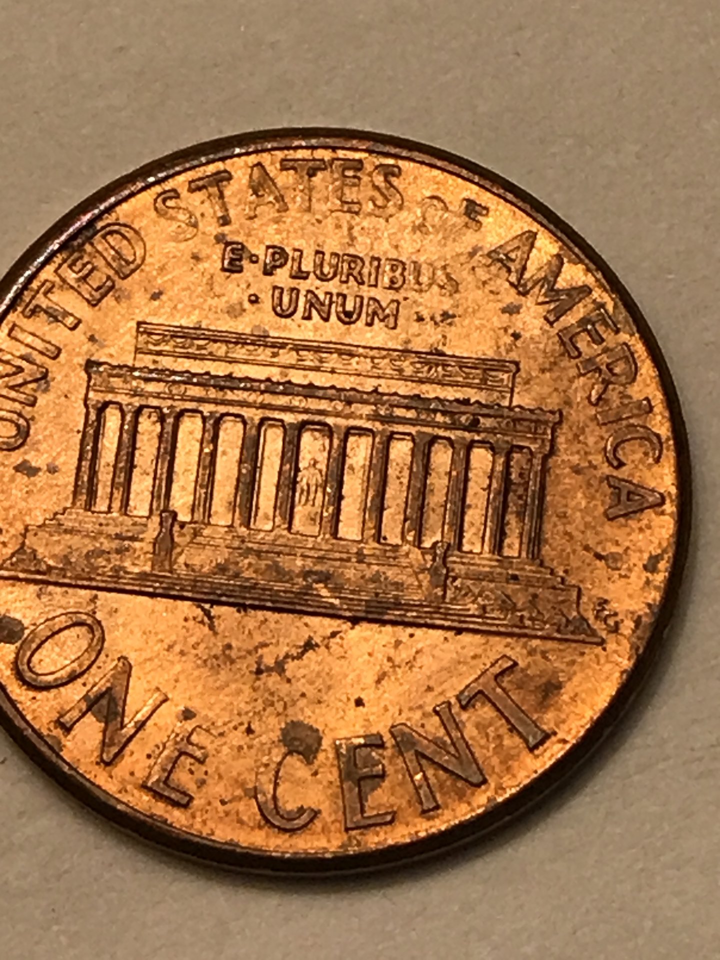 Weird 1998D penny | Coin Talk