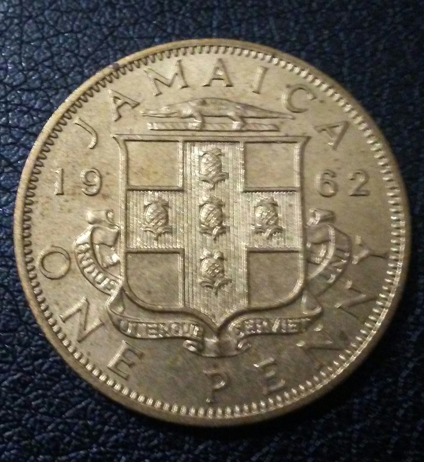 Jamaica 1962 ONE PENNY Coin Talk