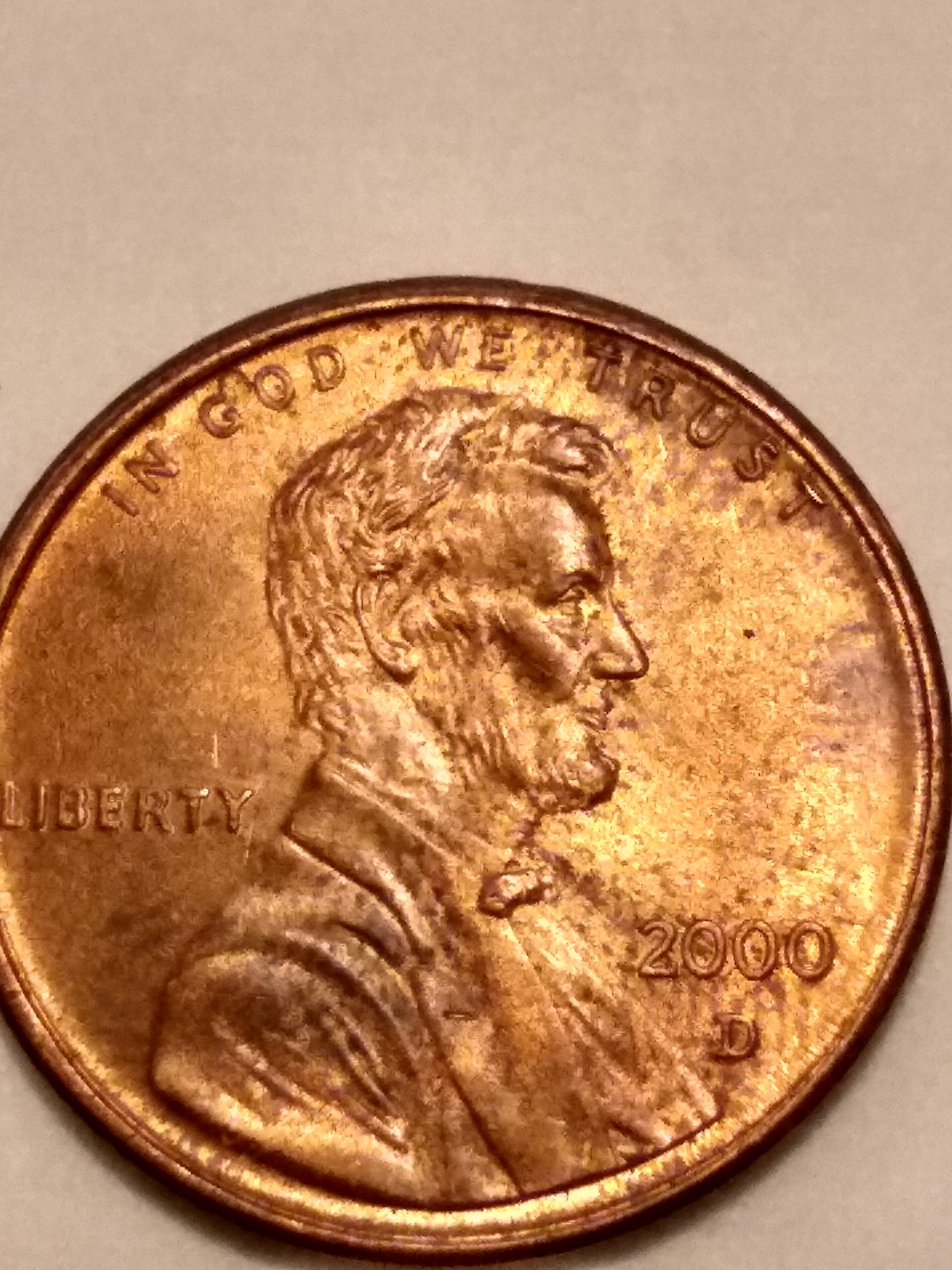 2000 D Penny Wide AM Close AM Coin Talk