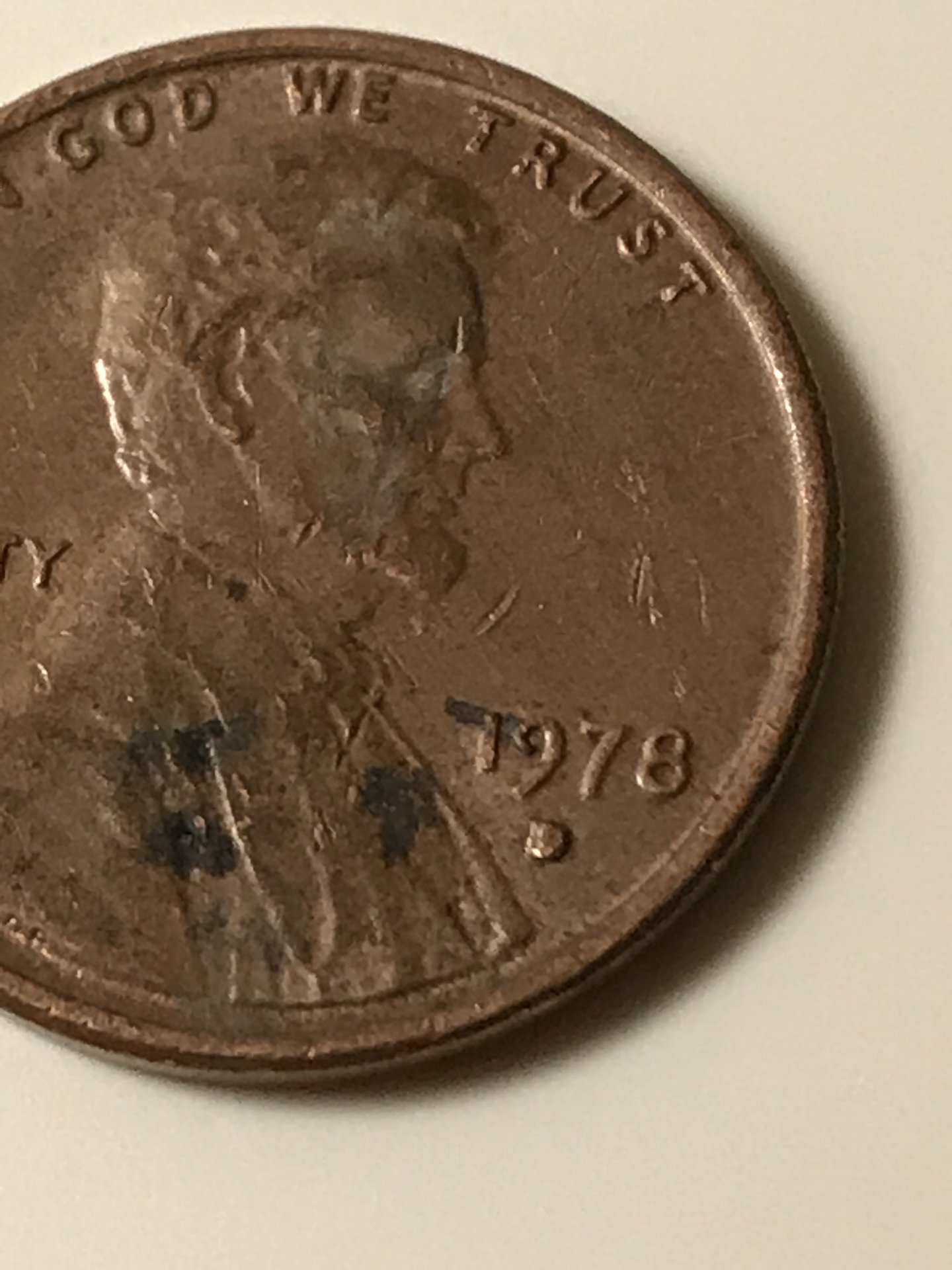 1978 D Penny Repunched Mint Mark Or Double Die Coin Talk
