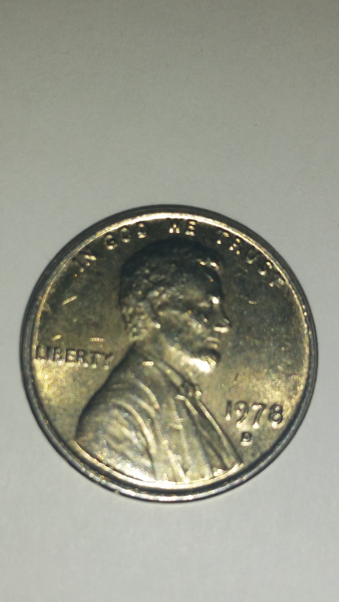 Gold Bronze 1978 D Penny Error Coin Talk