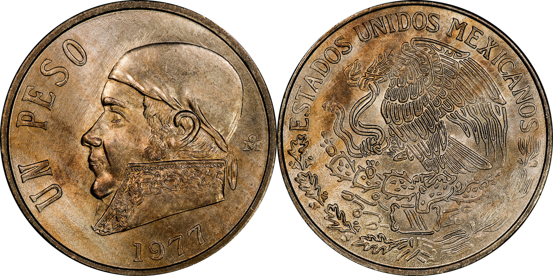 Mexico 1977 Thin Thick Date 1 Peso Coin Talk