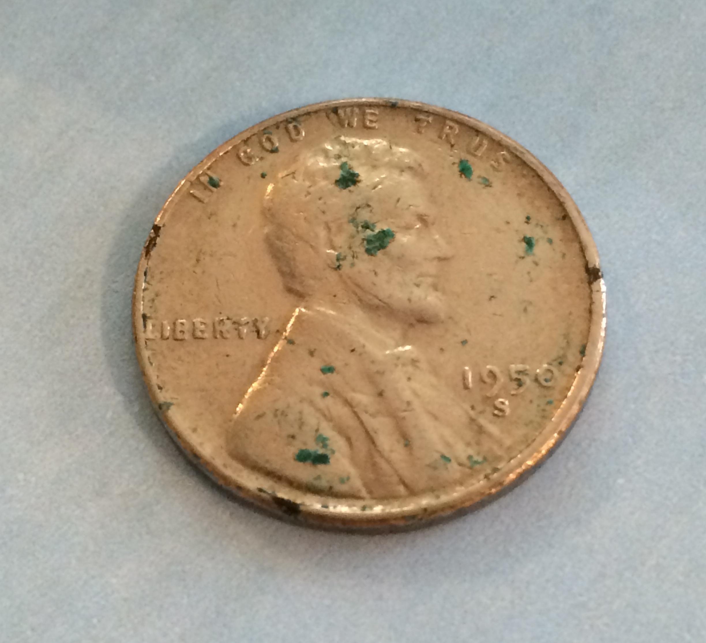 1950 S Wheat Penny That Is Silver Coin Talk