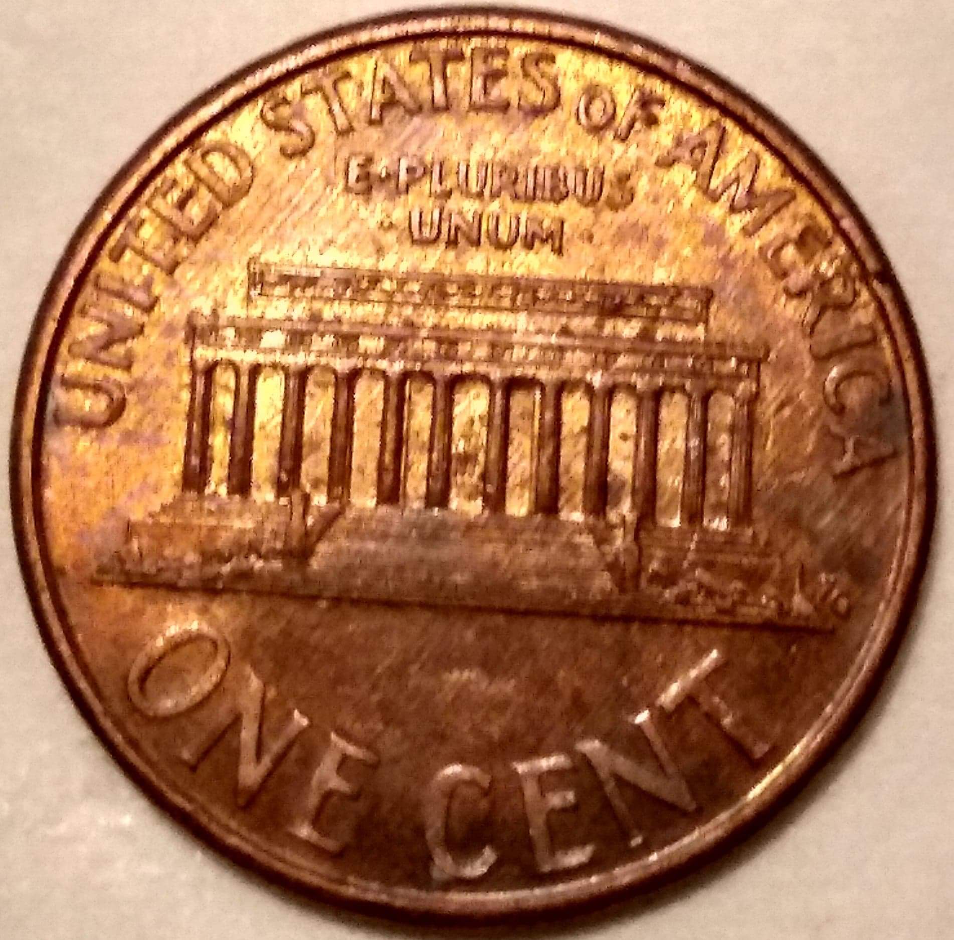 2001 Penny Damaged Double Initials Coin Talk