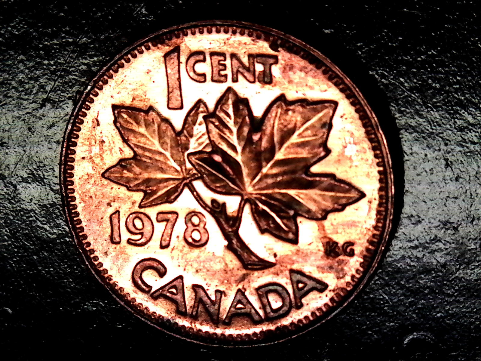 1978 Canadian Cent Double 1978 Coin Talk
