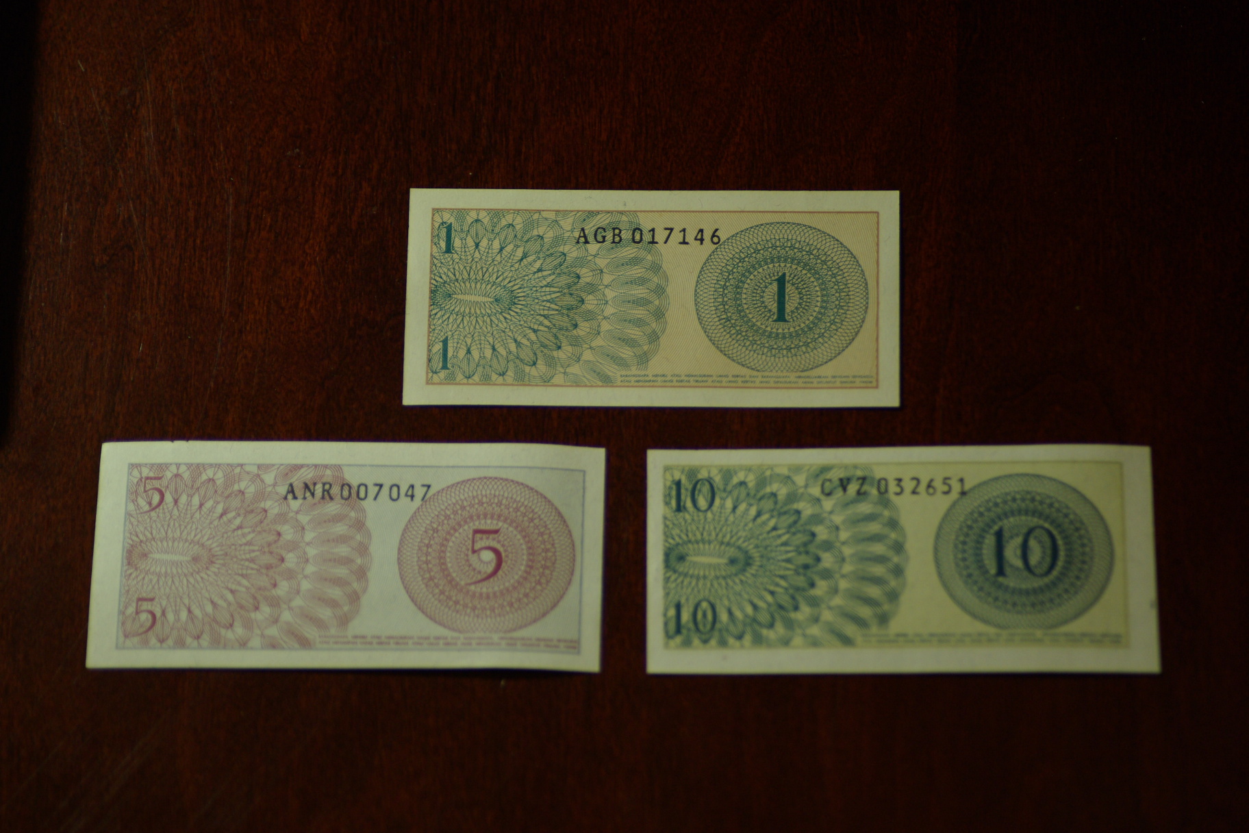 Bank of Indonesia Satu Sen, Lima Sen, Sepuluh Sen (3) REV | Coin Talk